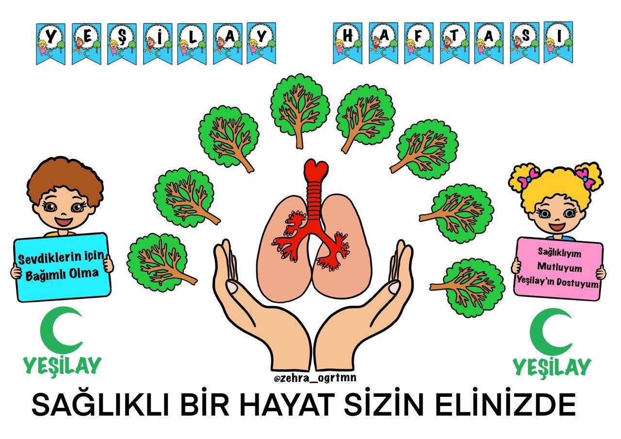 Yeşilay Haftası İle İlgili Şiirler! - MaksatBilgi